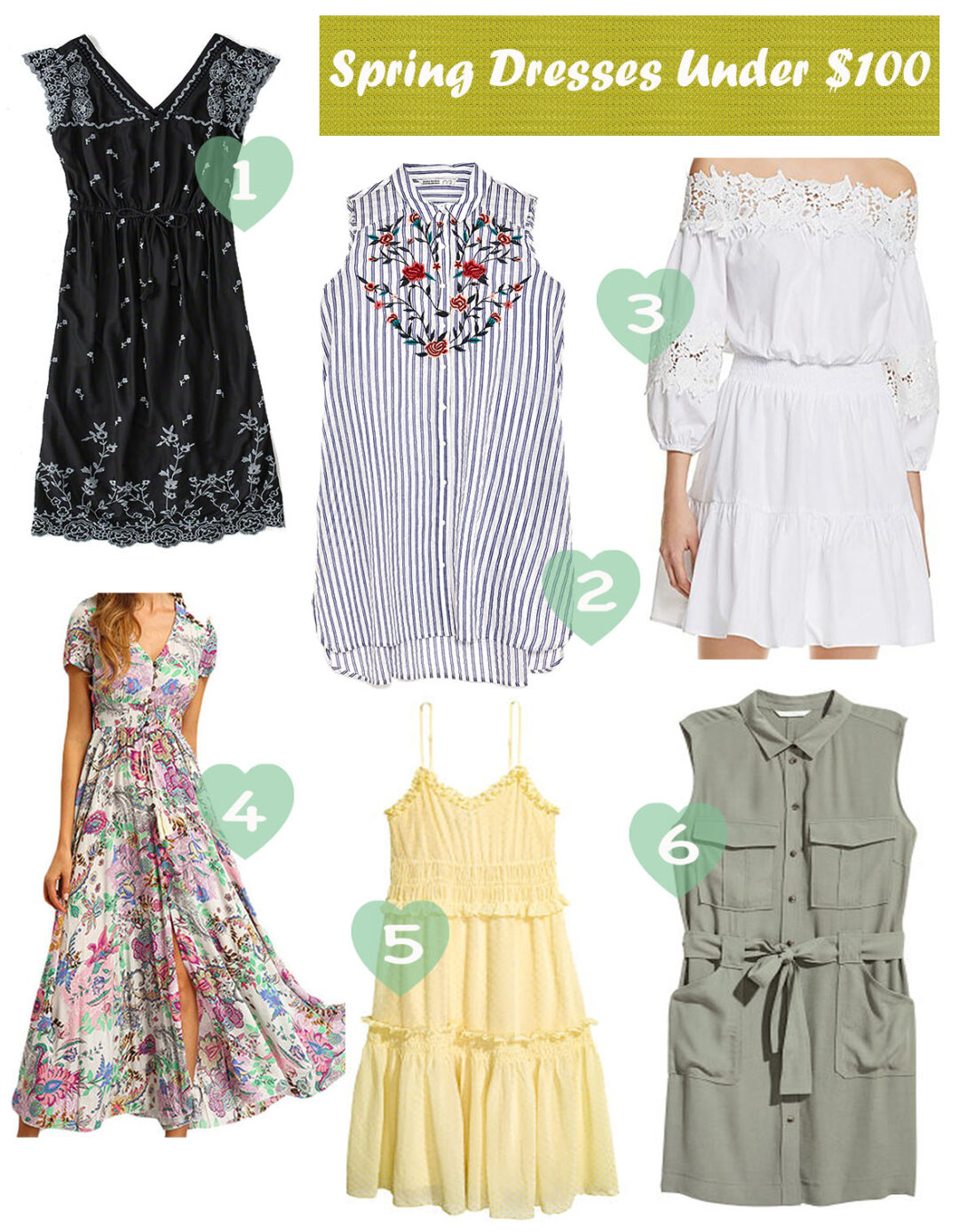 The Best Spring Summer Dresses Under $100 - Dreaming Loud